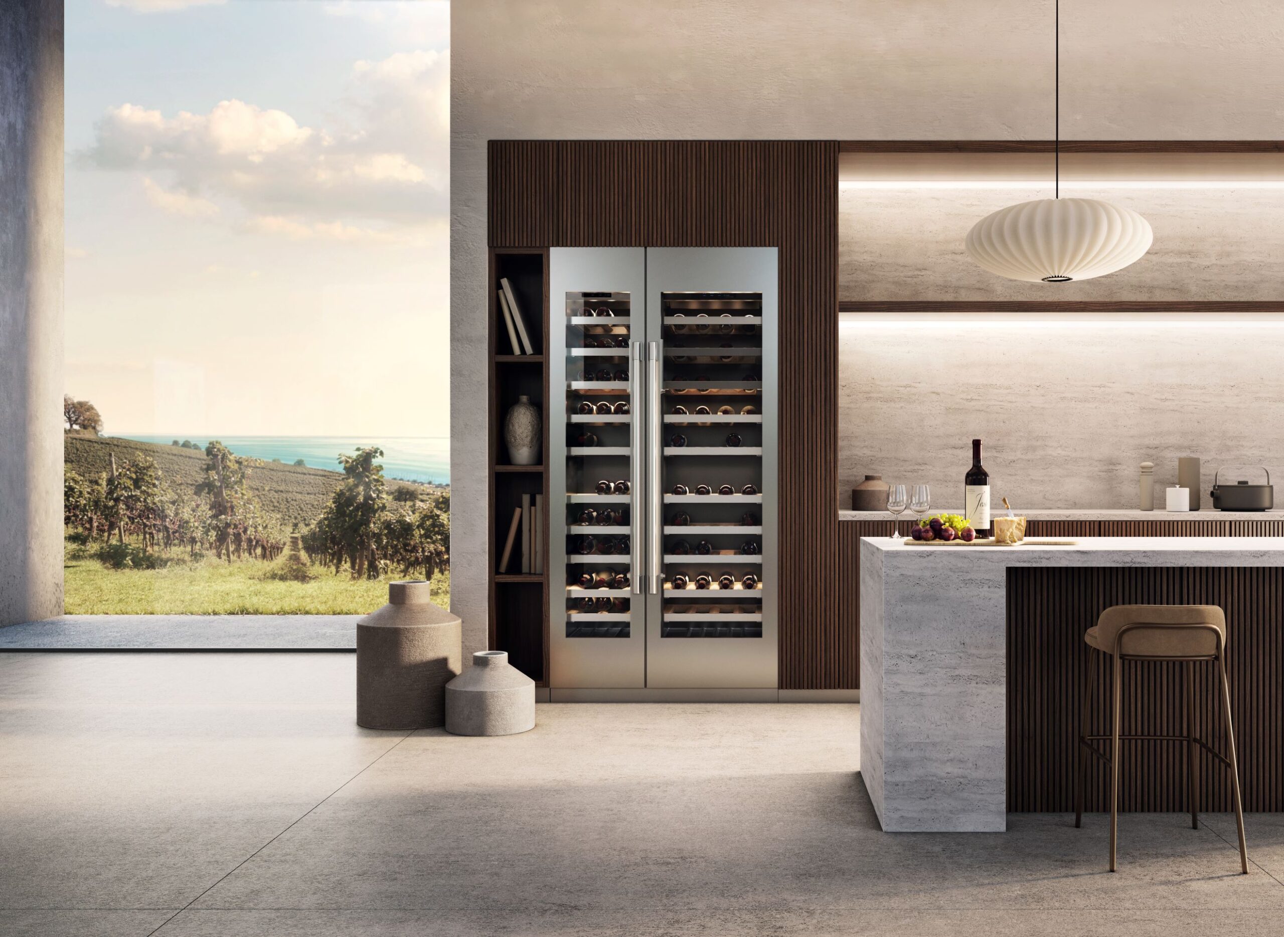 Signature Kitchen Suite: design high-tech per gli amanti del vino ...
