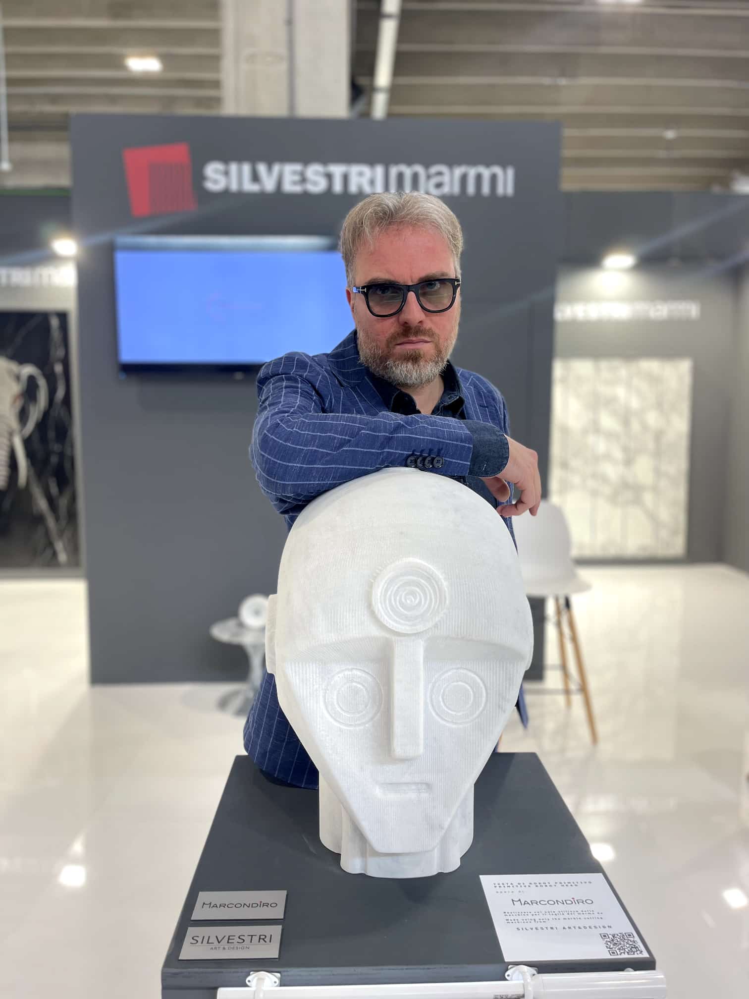 Art and AI: Marcondiro's "Primitive Robot" on display in New York ...