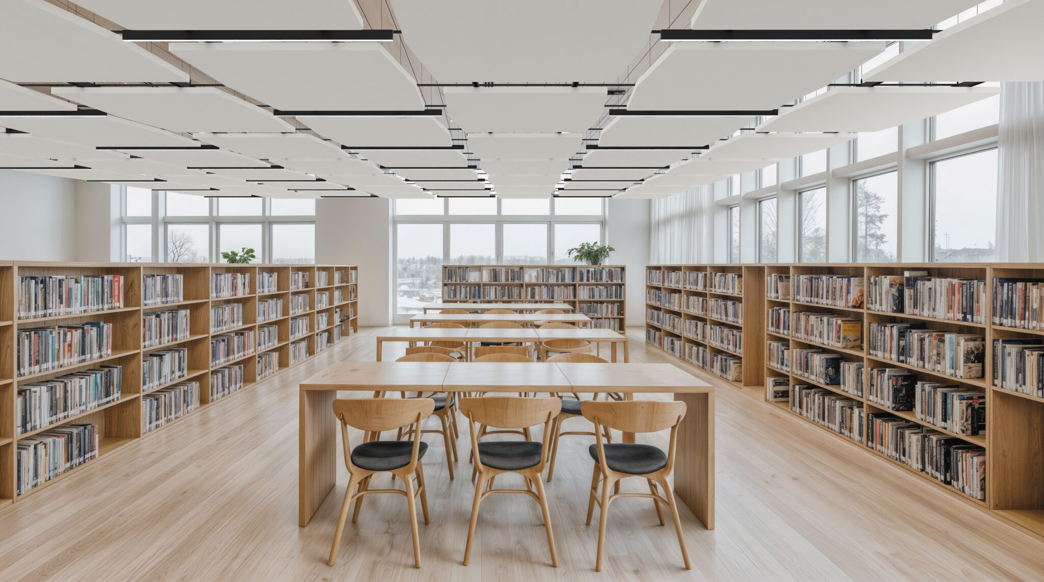 Ceilings with personality: acoustic comfort is Snowsound-Up - Design ...